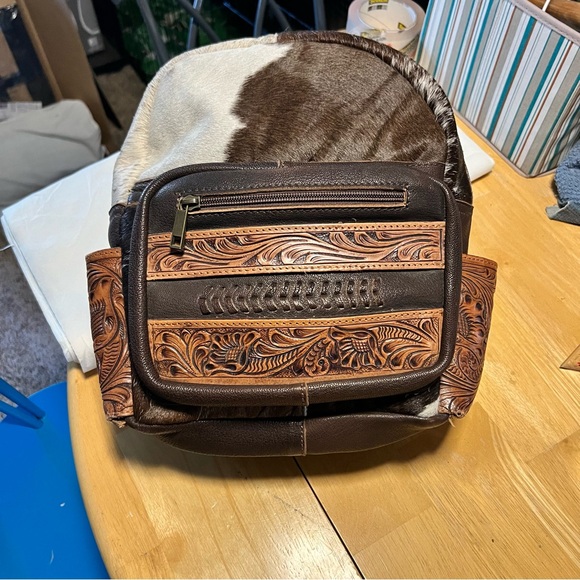 American Darling | Bags | American Darling Backpack Hand Tooled Genuine ...